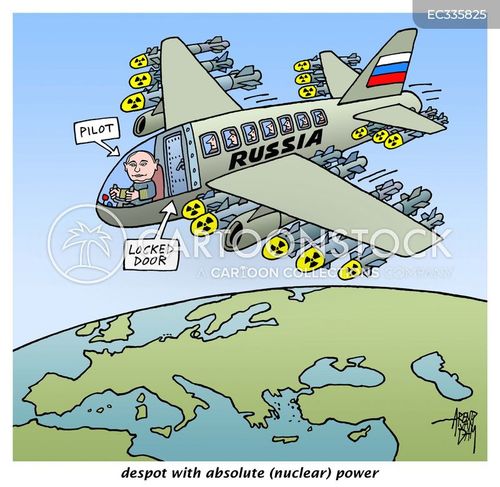 Nuclear Super Power Cartoons and Comics - funny pictures from CartoonStock