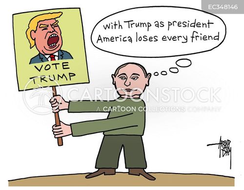 Putin-trump Alliance Cartoons and Comics - funny pictures from CartoonStock