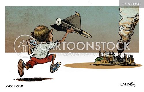 Moscow Drone Attack Cartoons and Comics - funny pictures from CartoonStock