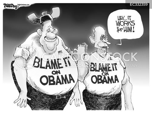 Political Blame Cartoons and Comics - funny pictures from CartoonStock