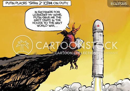 Strategic Threats Cartoons and Comics - funny pictures from CartoonStock
