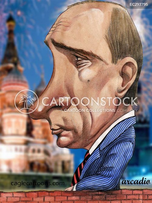 Moscow Skyline Cartoons and Comics - funny pictures from CartoonStock