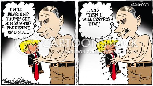 Putin-trump Alliance Cartoons and Comics - funny pictures from CartoonStock