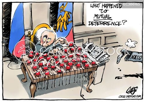 Strategic Deterrence Cartoons and Comics - funny pictures from CartoonStock