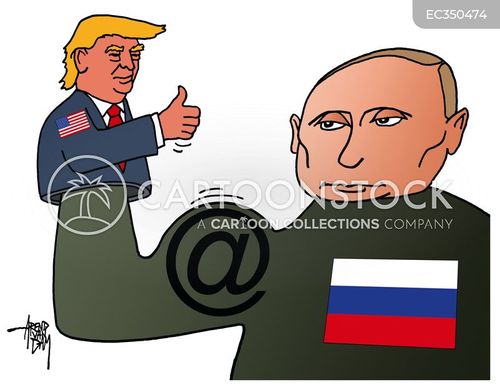 Putin-trump Alliance Cartoons and Comics - funny pictures from CartoonStock