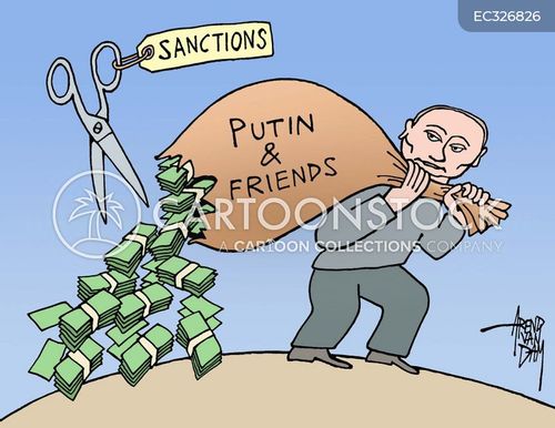 Sanctions Cartoons and Comics - funny pictures from CartoonStock