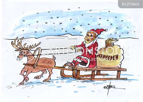 Future Santa Cartoons and Comics - funny pictures from CartoonStock