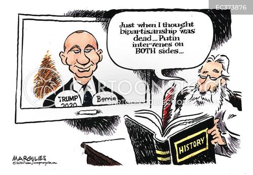 Political Collusion Cartoons and Comics - funny pictures from CartoonStock