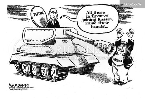 Ukraine Crimea Cartoons and Comics - funny pictures from CartoonStock