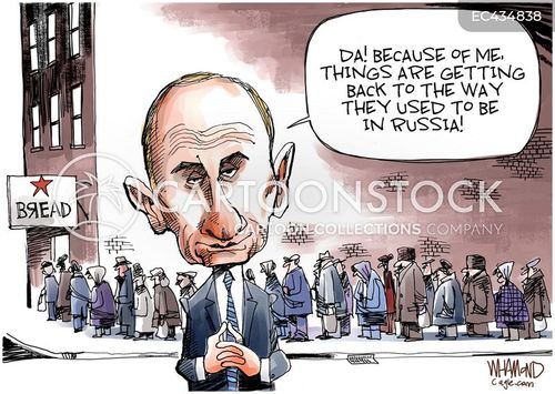 Ruble Worthless Cartoons and Comics - funny pictures from CartoonStock