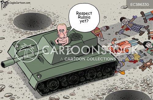 Putin's Goal Cartoons and Comics - funny pictures from CartoonStock