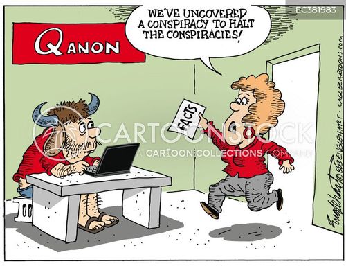 Qanon Cartoons and Comics - funny pictures from CartoonStock