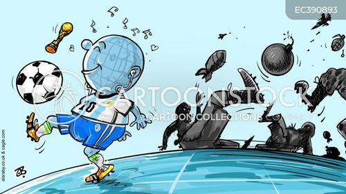 Cup Final Cartoons and Comics - funny pictures from CartoonStock