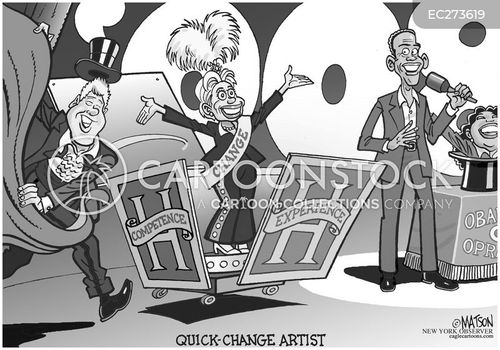 Change Agent Cartoons and Comics - funny pictures from CartoonStock