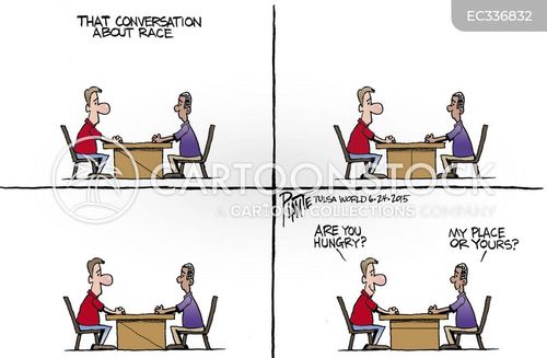 Race Relations Cartoons and Comics - funny pictures from CartoonStock