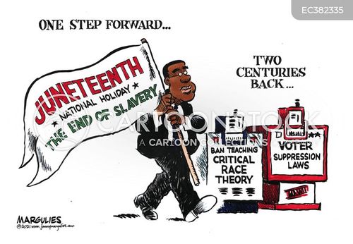 Juneteenth Cartoons and Comics - funny pictures from CartoonStock