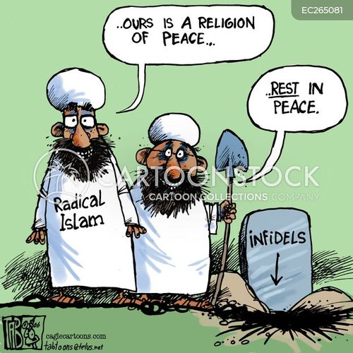 Coexist Cartoons and Comics - funny pictures from CartoonStock