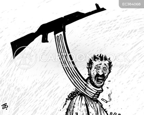 Armed Movement Cartoons and Comics - funny pictures from CartoonStock