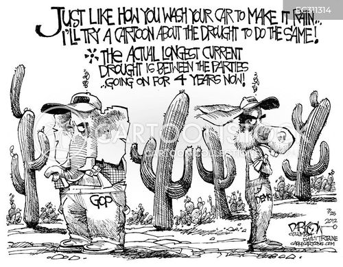 Dry Spell Cartoons and Comics - funny pictures from CartoonStock