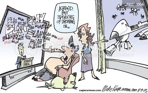 Rand Paul Filibuster Cartoons and Comics - funny pictures from CartoonStock