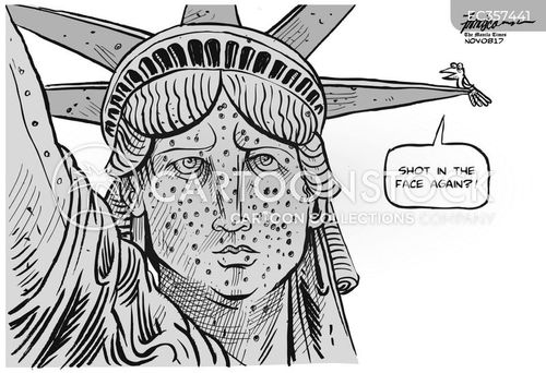 Gun Rage Cartoons and Comics - funny pictures from CartoonStock