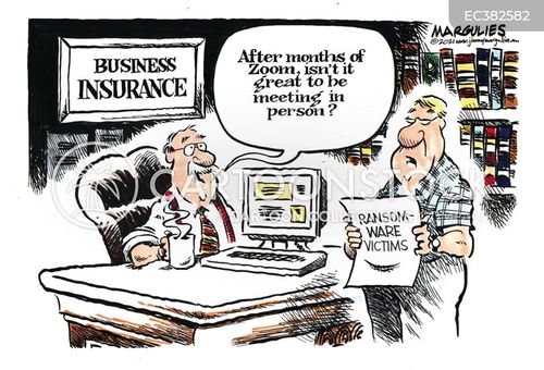Ransomware Cartoons and Comics - funny pictures from CartoonStock