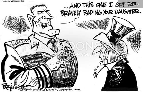 Combatting Rape Cartoons and Comics - funny pictures from CartoonStock