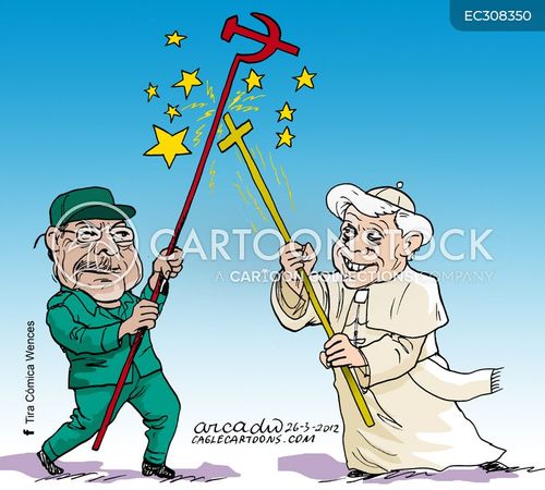 Iglesia Catolicos Cartoons and Comics - funny pictures from CartoonStock