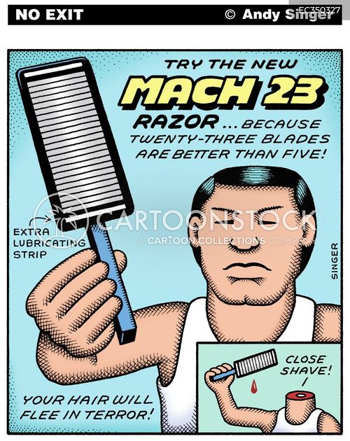 Beard Maintenance Cartoons and Comics - funny pictures from CartoonStock