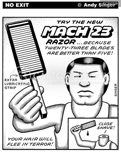 Clean Shave Cartoons and Comics - funny pictures from CartoonStock