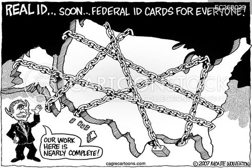 Identification Card Cartoons and Comics - funny pictures from CartoonStock