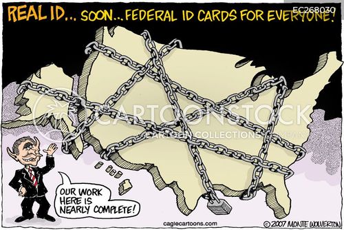 Identification Card Cartoons and Comics - funny pictures from CartoonStock