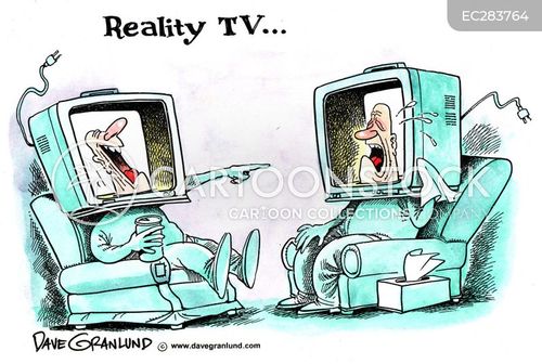 Reality Series Cartoons and Comics - funny pictures from CartoonStock