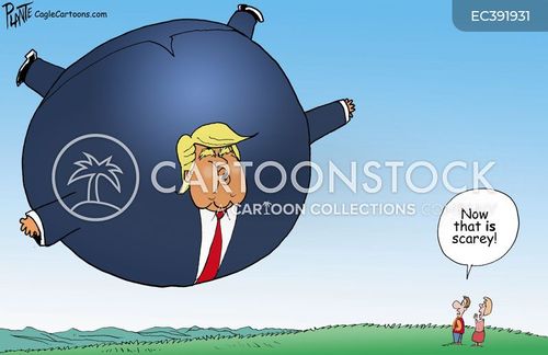Really Scary Balloon Cartoons and Comics - funny pictures from CartoonStock