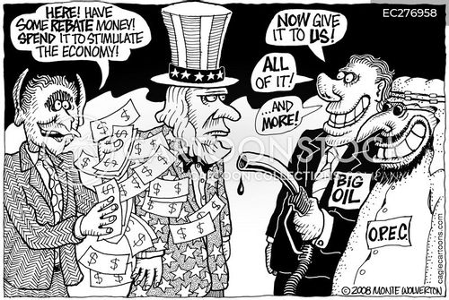 Energy Rebate Cartoons and Comics - funny pictures from CartoonStock