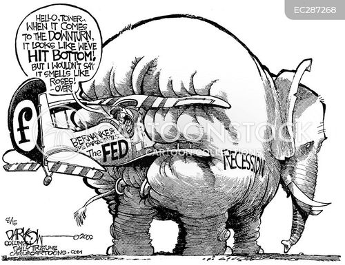 Recessionary Cycle Cartoons and Comics - funny pictures from CartoonStock