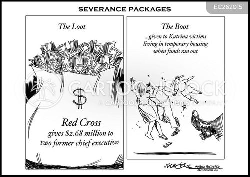 Severance Agreement Cartoons and Comics - funny pictures from CartoonStock