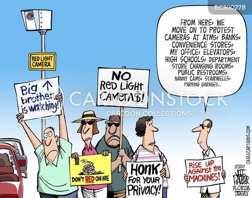 Protest Photography Cartoons and Comics - funny pictures from CartoonStock