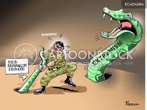 Terror Issue Cartoons and Comics - funny pictures from CartoonStock