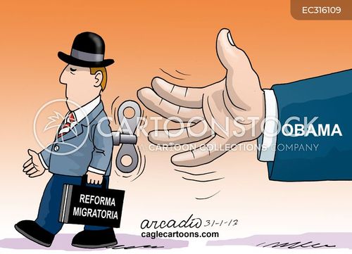 Work Permit Cartoons and Comics - funny pictures from CartoonStock