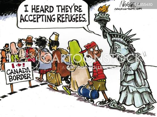 Asylum Law Cartoons and Comics - funny pictures from CartoonStock