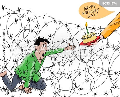 Forced Displacement Cartoons and Comics - funny pictures from CartoonStock