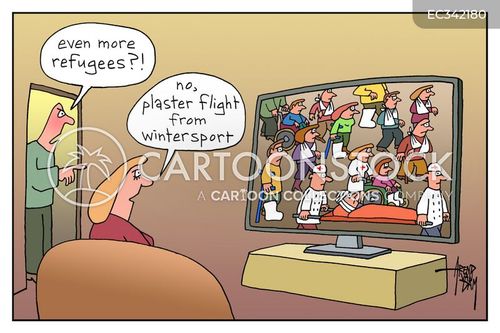 Plaster Cast Cartoons and Comics - funny pictures from CartoonStock
