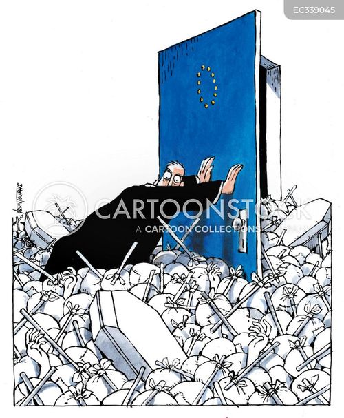 Forced Displacement Cartoons and Comics - funny pictures from CartoonStock