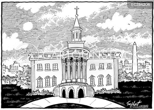 White Church Cartoons and Comics - funny pictures from CartoonStock