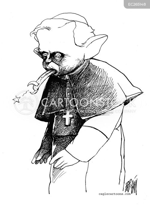Papal Statement Cartoons and Comics - funny pictures from CartoonStock