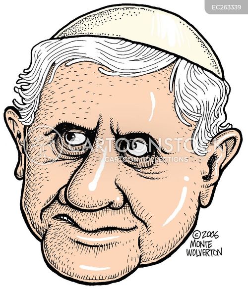Pope Benedict Xvi Cartoons and Comics - funny pictures from CartoonStock