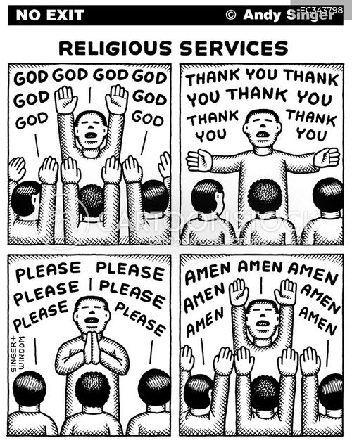 Sacred Space Cartoons and Comics - funny pictures from CartoonStock