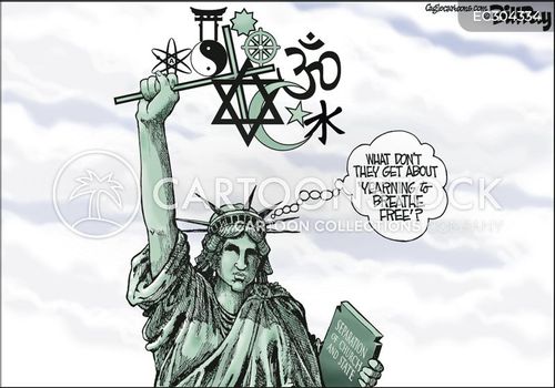 Religious Statue Cartoons and Comics - funny pictures from CartoonStock