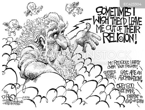 Religious Liberty Cartoons and Comics - funny pictures from CartoonStock